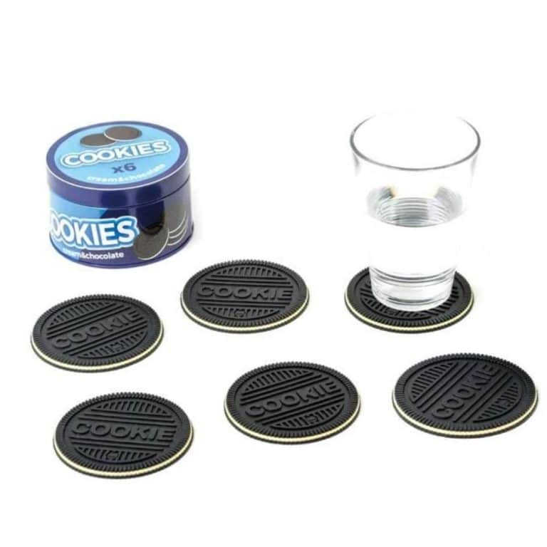 תחתיות מעוצבות לכוסות - Cookies - Graffa